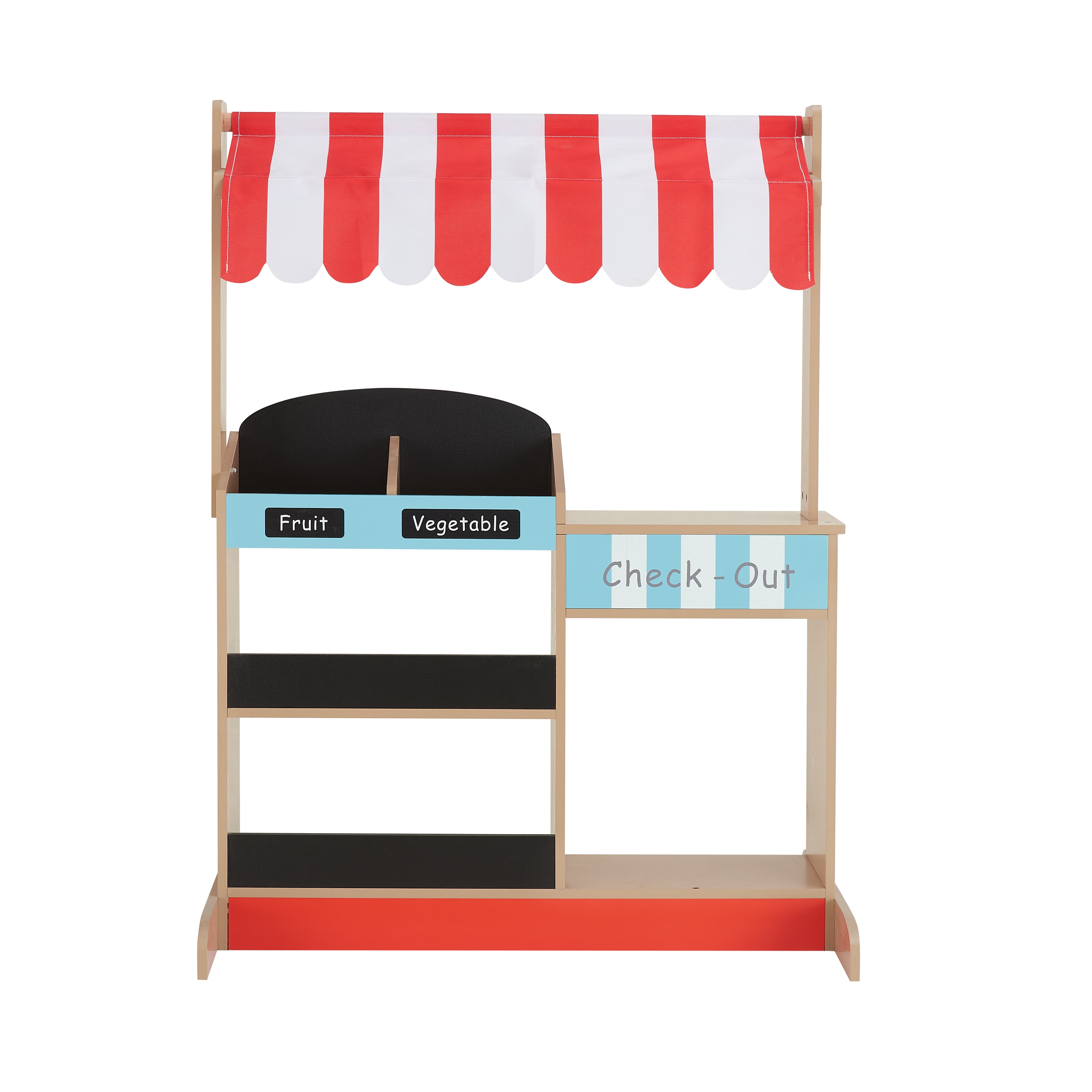 Teamson Kids My Little Helper Market Stand Playset, Multicolor – US ...